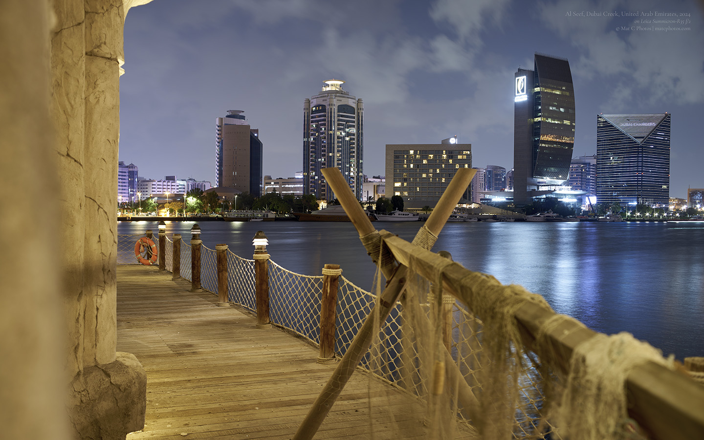 Dubai Night Scenes - The Arabic Nights - Gallery | Mat C Photography